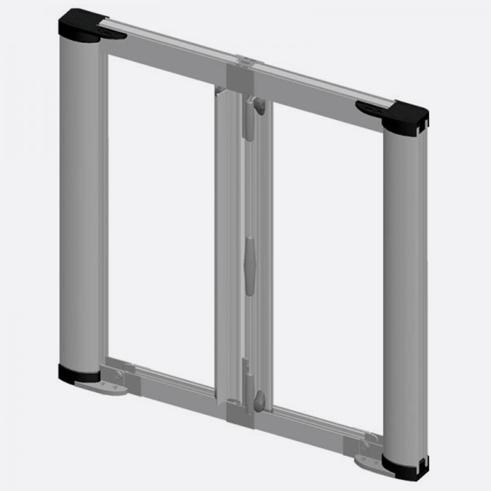 Horizontal motion screen – Aluser