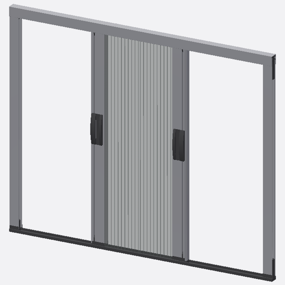 Horizontal motion screen – Aluser